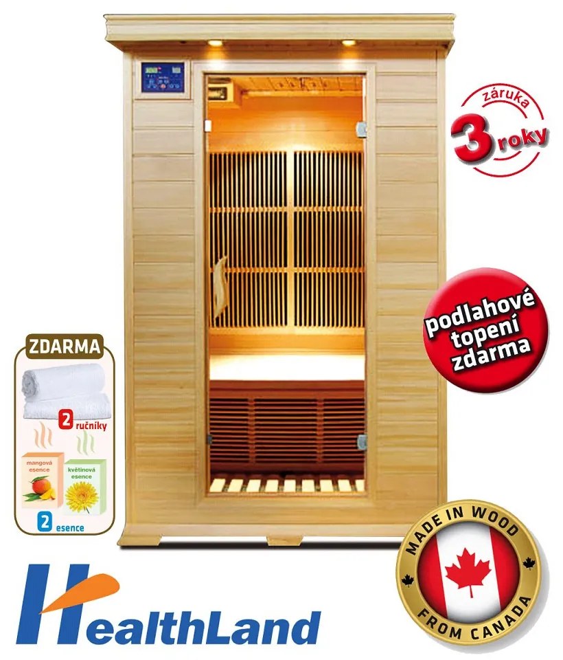 Infrasauna DeLuxe 2002 Carbon