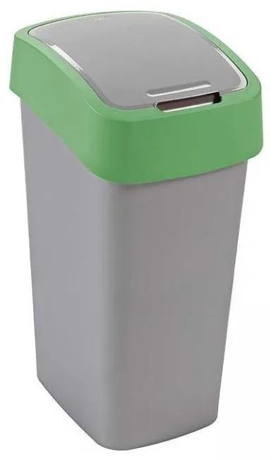 CURVER FLIPBIN 31359 Odpadkový koš 50l - zelený