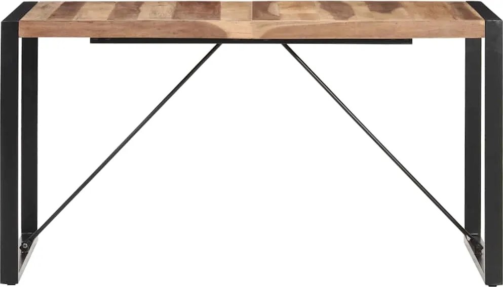 Jídelní stůl 140 x 70 x 75 cm masivní dřevo 321540