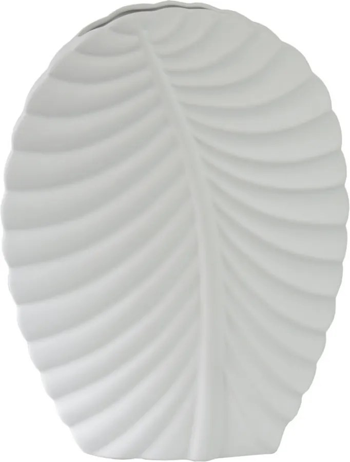 Váza Stardeco keramická bílá 38,5x28,5cm