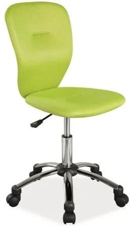 Dětská otočná židle Q-037 - zelená