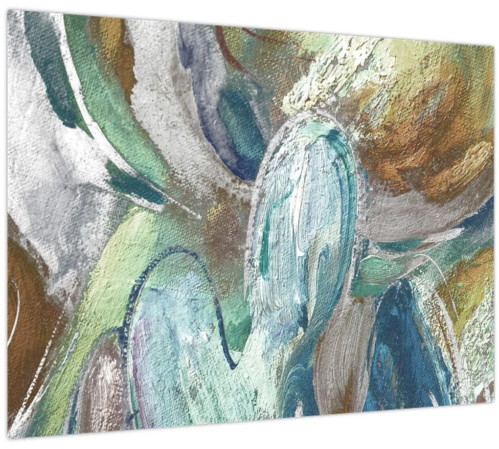 Obraz - Abstraktní malba postavy (70x50 cm)