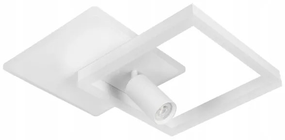 LED Stropní svítidlo LED/38W/230V + 1xGU10/30W bílá