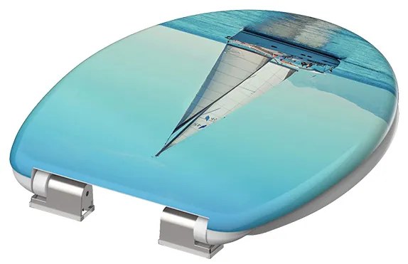 Eisl Sanitär WC prkénko Duroplast Soft Close Sailing 82148