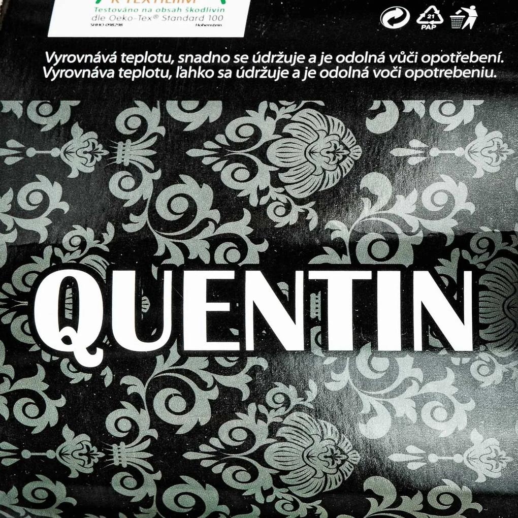 Quentin deka mikrofleece QUENTIN AK-2396 jednobarevná tmavě šedá, 150x200cm