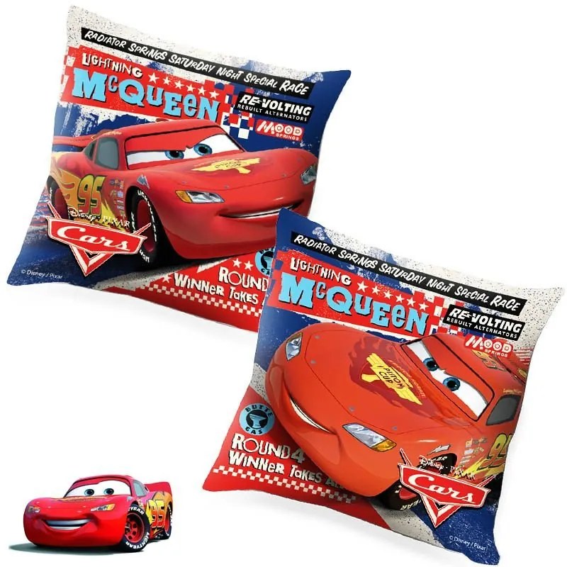 Javoli Dětský polštářek Disney Cars 40 x 40 cm II