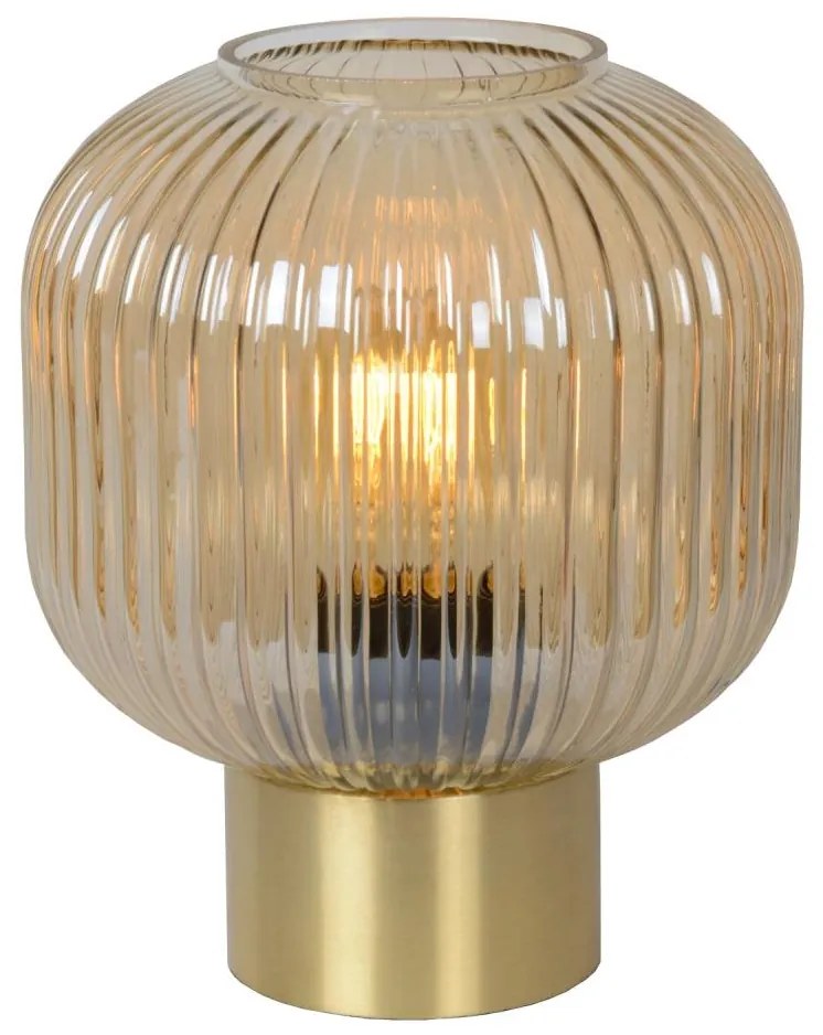 Lucide 45586/20/62 - Stolní lampa MALOTO 1xE27/40W/230V béžová/zlatá