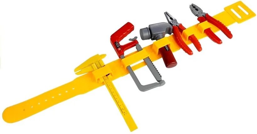 LEAN Toys Sada nářadí pro domácího mistra – opasek s 55 díly