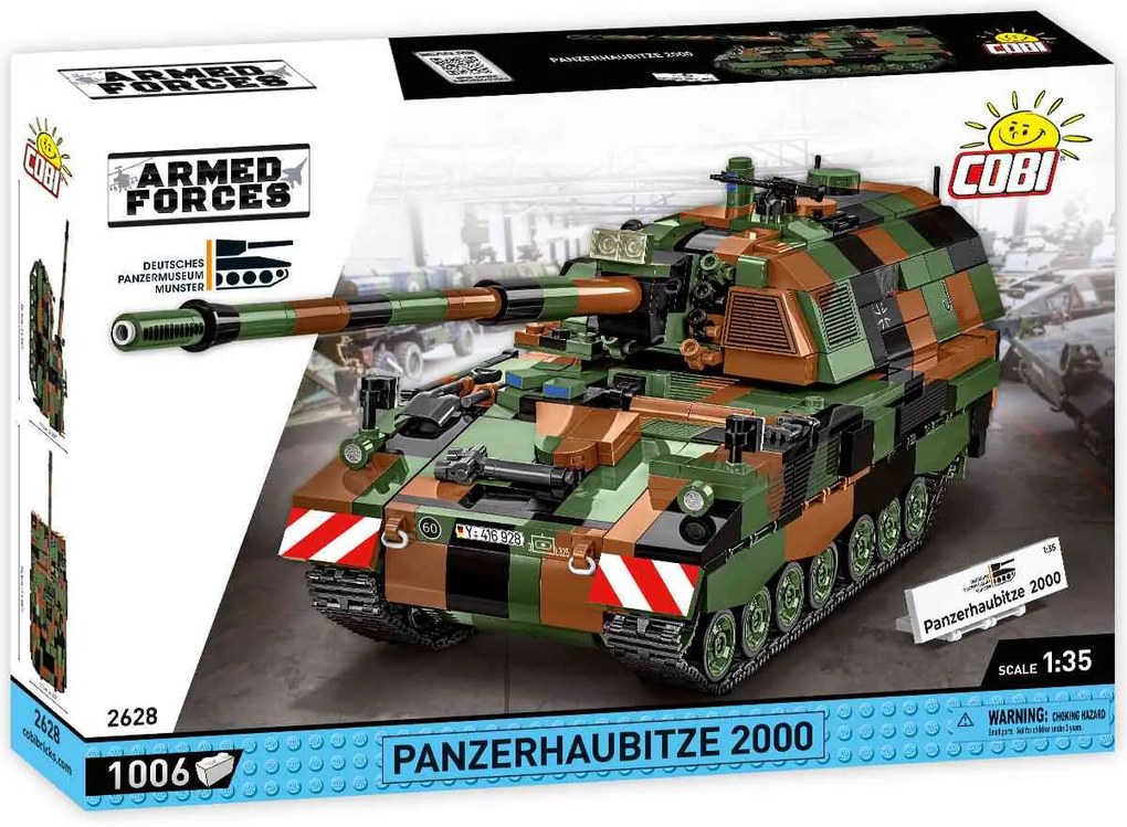 Cobi 2628 armed forces německá samohybná houfnice pzh 2000 1:35