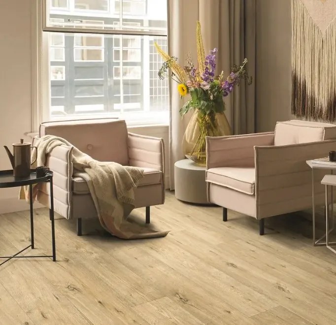 IVC GROUP LEOLINE PVC podlaha - lino QUATROTEX ANNAPURNA 536 - světle hnědé dřevo ŠÍŘKA: 4 m