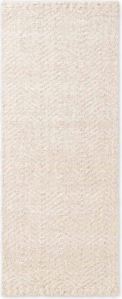 ELLE Decoration, Běhoun Majoli 106238 White z kolekce Elle, 80x200, bílá, chodba / předsíň