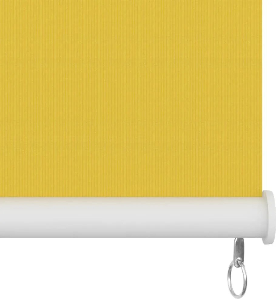 vidaXL Venkovní roleta 160 x 230 cm HDPE [312879] Barva: Žlutá
