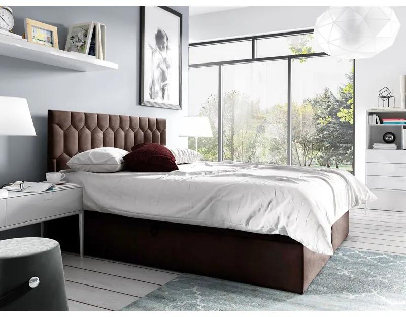 Kontinentální postel Borneo M24, Rozměr postele: 140x200, Barva:: Fresh 37