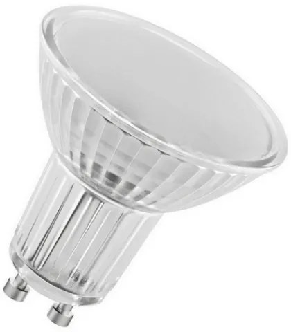 LED žárovka GU10 PAR16 OSRAM PARATHOM 4,3W (30W) teplá bílá (2700K), reflektor 120°