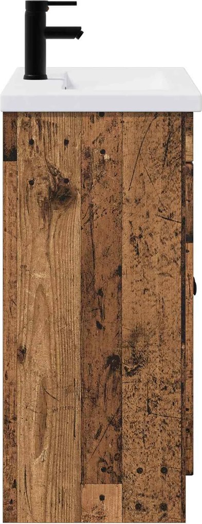 Sada koupelnového nábytku Staré dřevo 56 x 37,5 x 81 cm 3404132