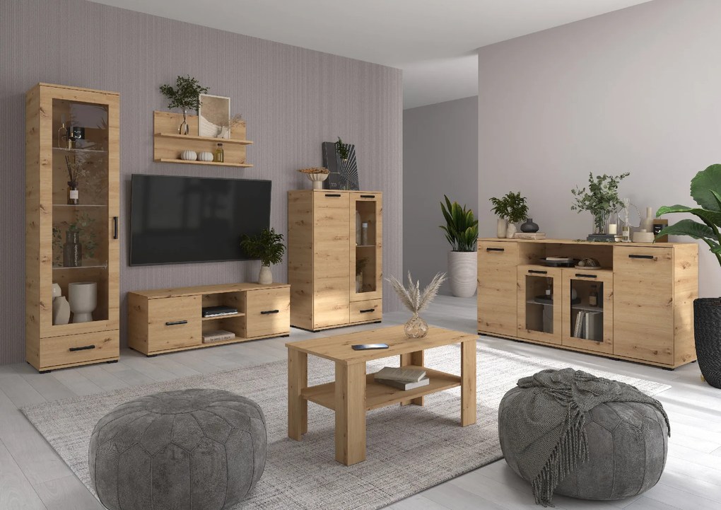 ADRK Furniture Frazio Vysoká komoda ADRK-CHES-FRA-125-ART