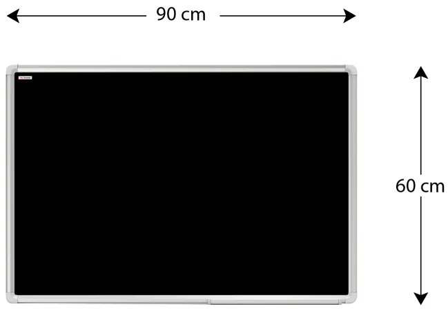 Magnetická tabule 120 x 90 ALLboards PREMIUM BKB129EX