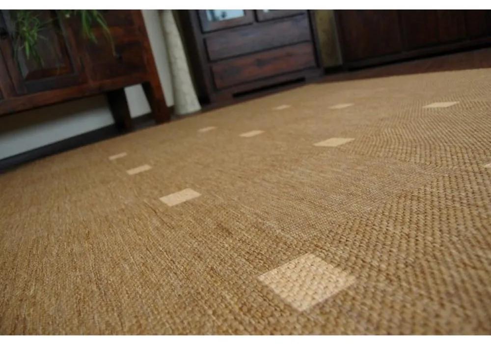 Kusový koberec Lee hnědý 80x150cm