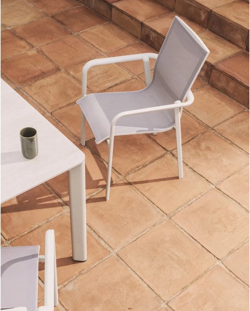 Béžová zahradní židle Canea – Kave Home