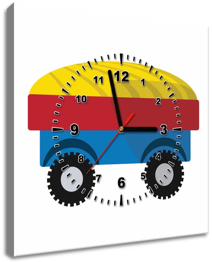 Gario Obraz s hodinami Vlečka se senem Rozměry: 30 x 30 cm