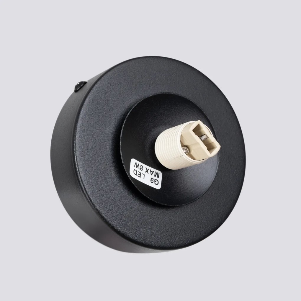 Sollux Lighting Nástěnné svítidlo YOLI 1 černé