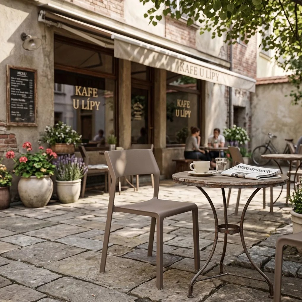 Nardi Plastová židle TRILL grigio