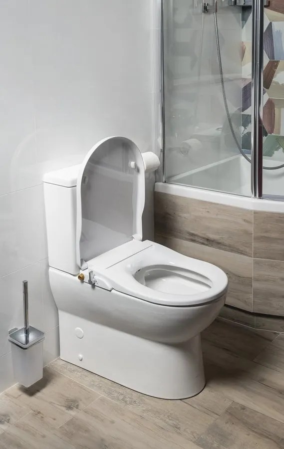 Sapho, CLEAN STAR bidetové sedátko, D-tvar, LB402