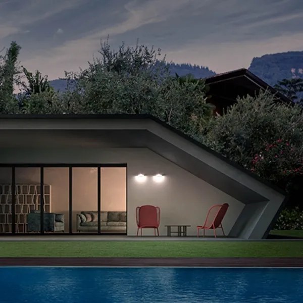 Redo 90002 - LED Venkovní nástěnné svítidlo CHALET LED/8W/230V IP54