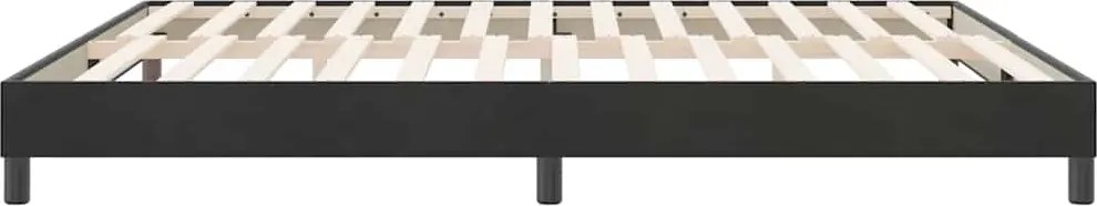 Postel Box Spring bez matrace černá 180x220 cm samet 3315887