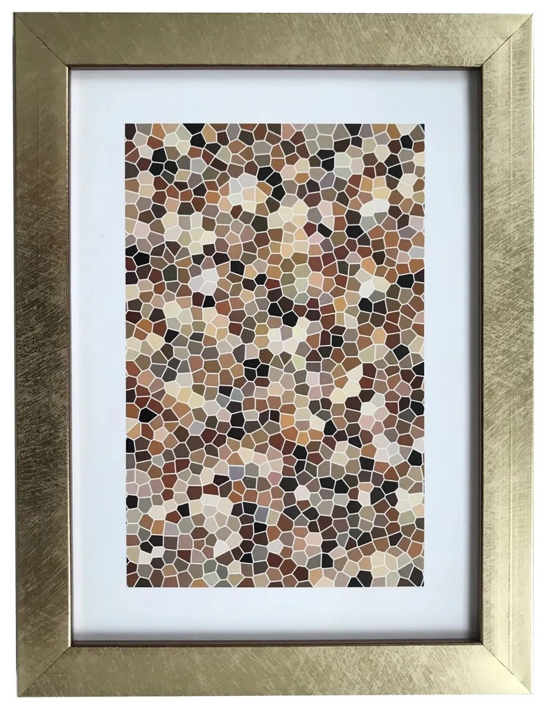 Bondecor Fotorám plast PLF 1611 zlatý Velikost: 30x40
