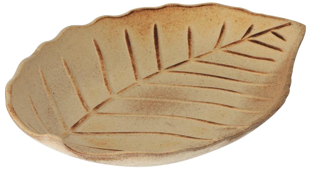 Orion Tác z lisovaného dřeva - bukový list