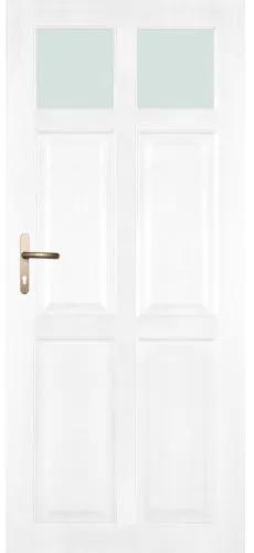 Archo - Dvoukřídlé dřevěné dveře dýhované z borovice Como 105713