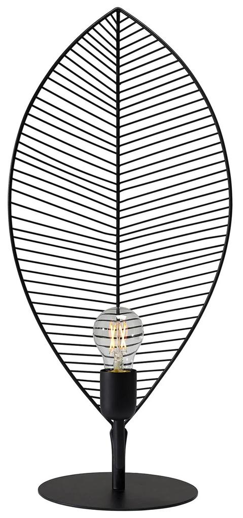 PR Home Elm stolní lampa tvar listu, výška 58 cm