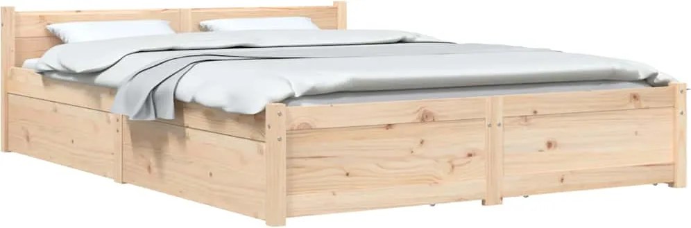Rám postele se zásuvkami 150 x 200 cm King Size 3103564