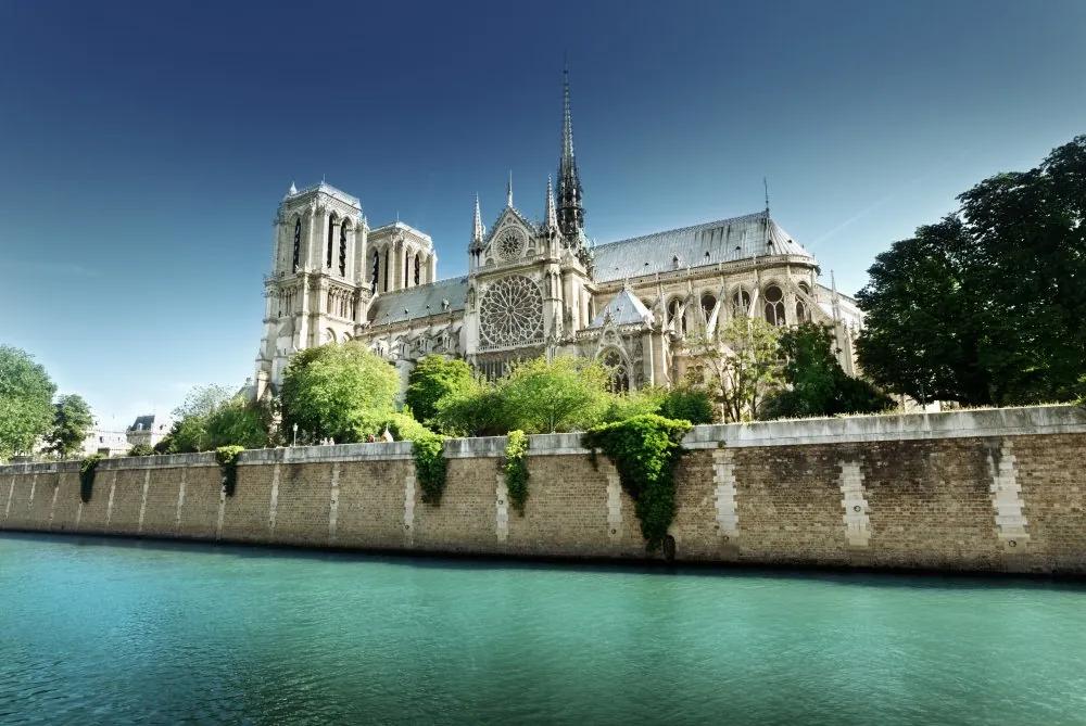 Fototapeta Paříž – Notre-Dame Hladký vinyl 208x146