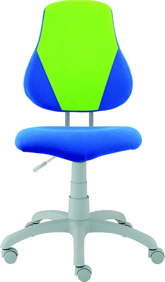 Dětská židle FUXO Alba V-LINE modro-zelená