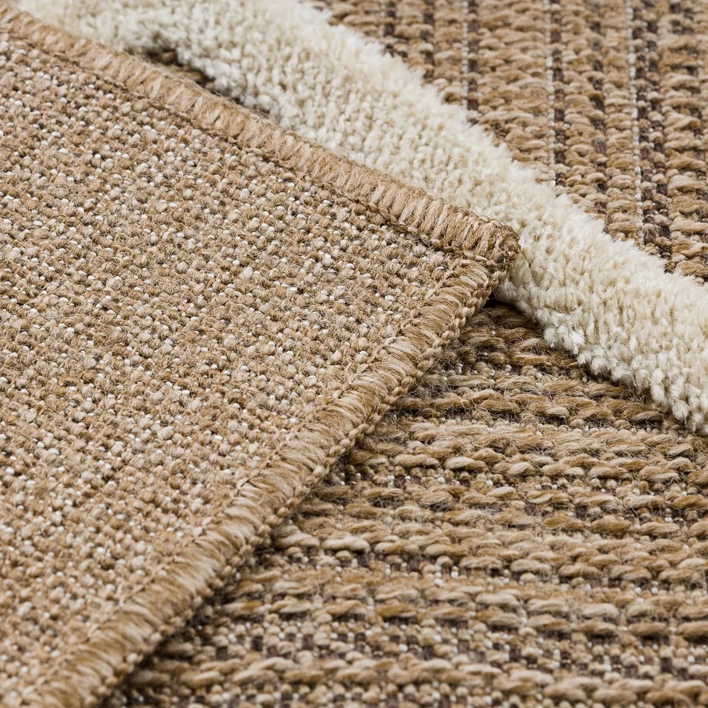Dywany Łuszczów, Kusový koberec Spark 0708A beige/cream, 160x220, béžová, chodba / předsíň