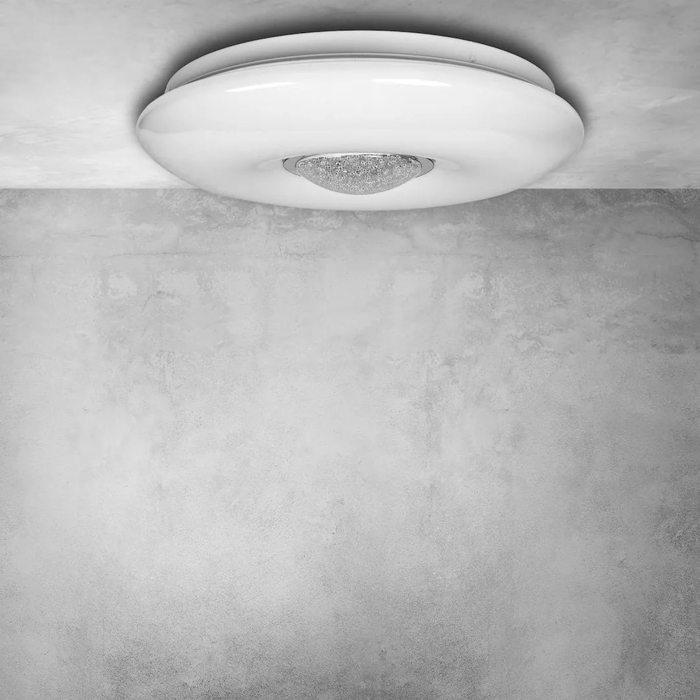 Stropní LED svítidlo Vela, 1x LED 24w, 3000-6000k, w, s ovladačem
