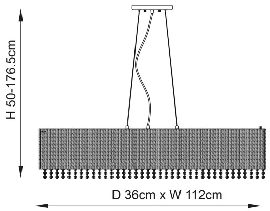 Endon 81979 - Křišťálový lustr na lanku GALINA 8xG9/25W/230V lesklý chrom