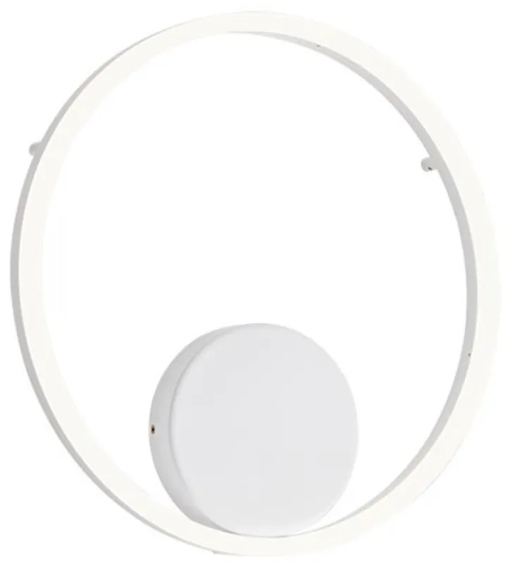 Redo 01-1698 nástěnné LED stmívatelné svítidlo Orbit pískově bílé, 26W, 3000K, ø40cm