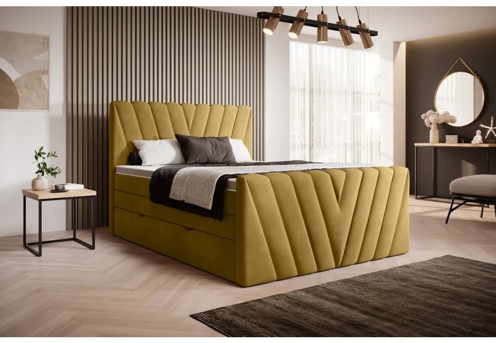 Candice boxspring postel 180X200 Materiál / Dekor: Inari 22