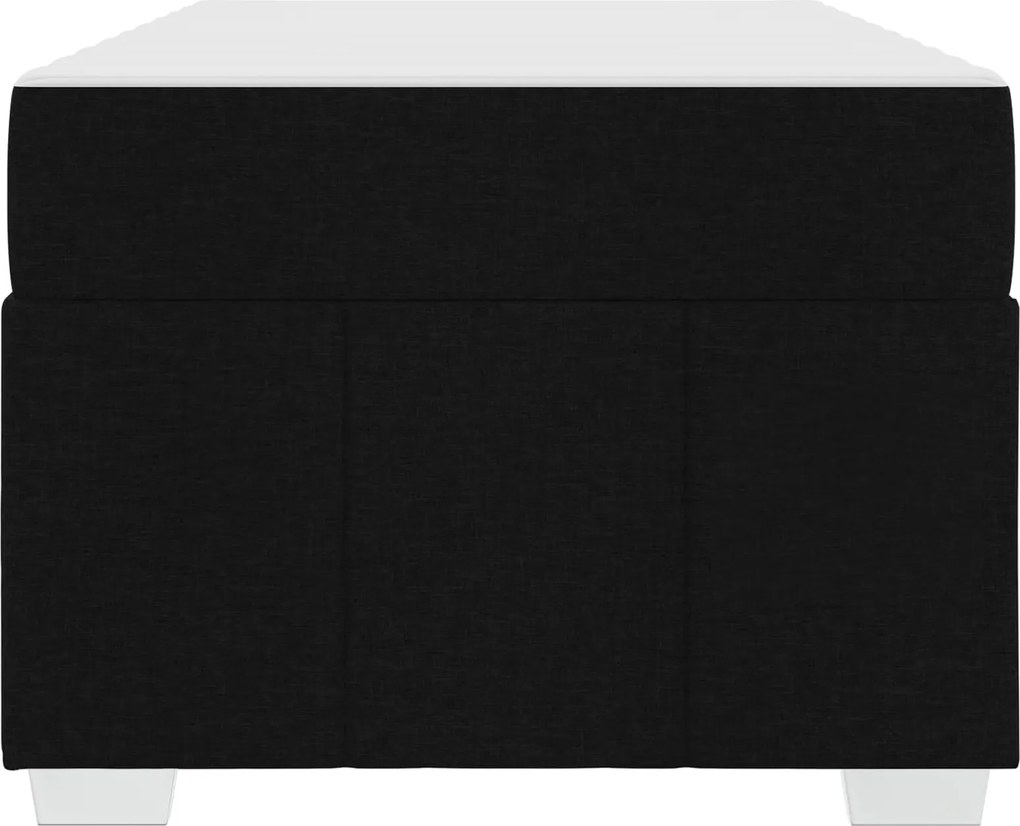Rám postele s matrací Černá 90 x 200 cm textil 3398260