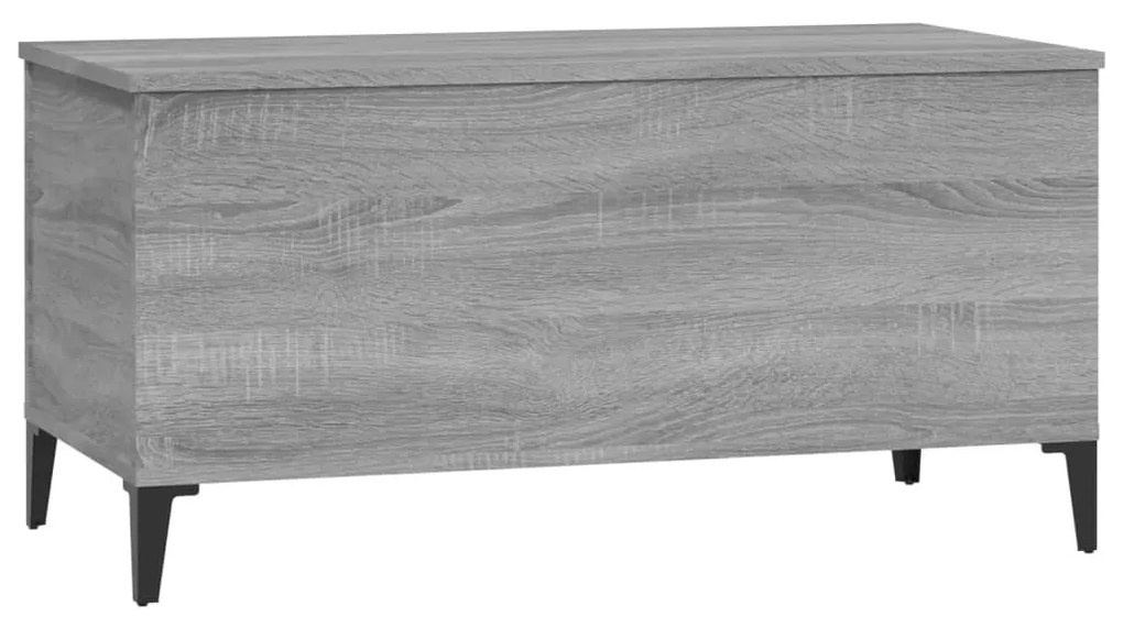 Konferenční stolek šedý sonoma 90x44,5x45 cm kompozitní dřevo - Default Title