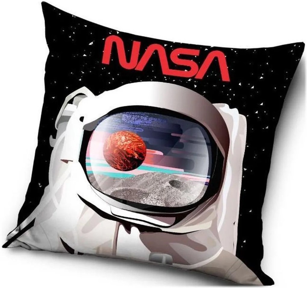 Polštář NASA - motiv astronaut - 40 x 40 cm