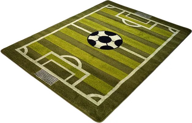 HU Zelený dětský koberec „Kids Ihrisko“ Rozměr: 60x100 cm