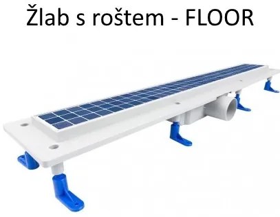 HOPA Odtokový žlab STANDARDline MEDIUM Rozměr A - 40 cm, Varianta roštu - Medium - OLPZLABST39