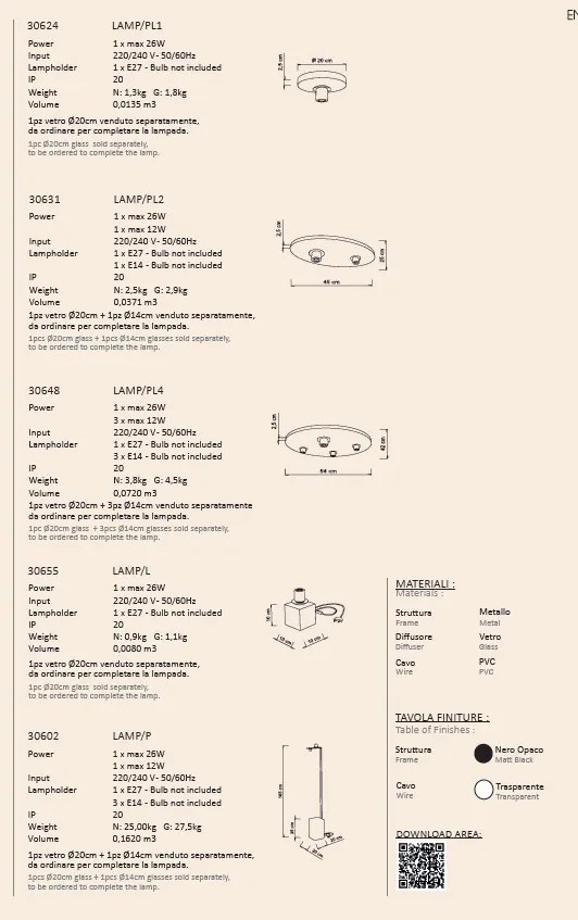 Sikrea 4011 Emy, stínidlo z ručně foukaného jantarového skla, Ø20cm