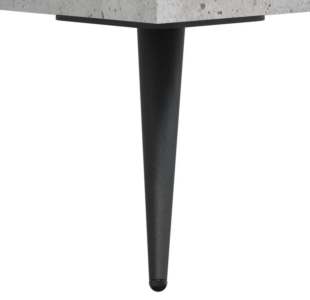Skříň highboard betonově šedá 69,5x34x180 cm kompozitní dřevo,  3198189