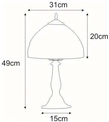 Stolní / noční lampa K-G121551 z řady SARGAN