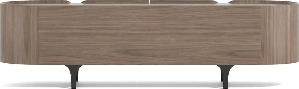TV stolek Sileno 200 cm ořech/černý